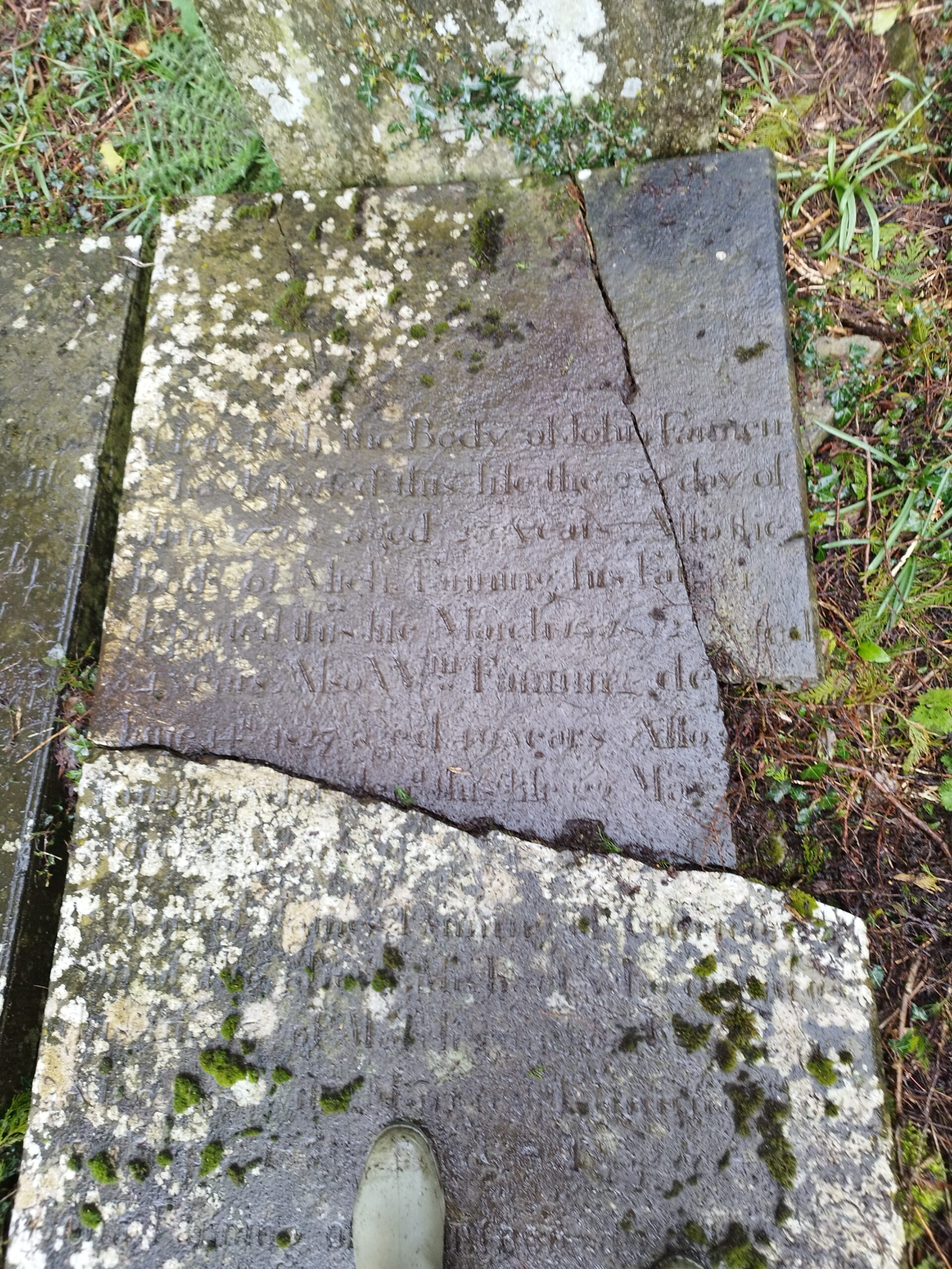The Kilninor Fanning tombstones and Graves - Austin Fanning